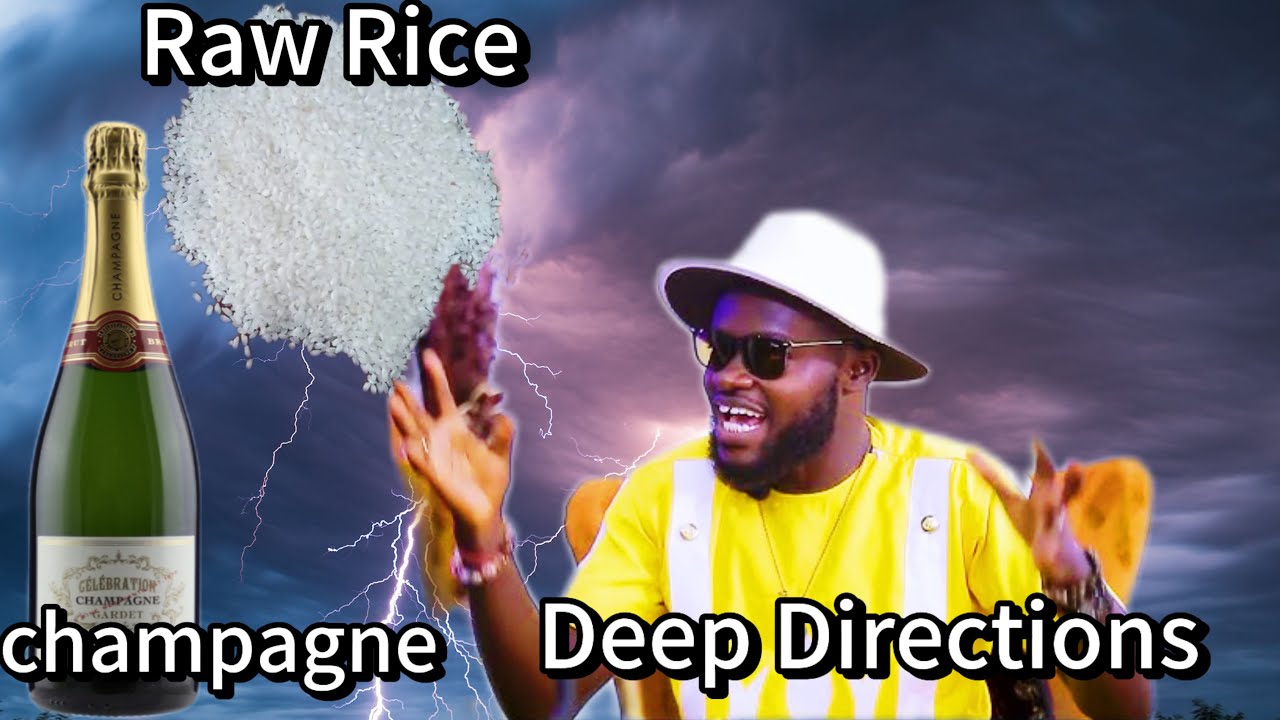 How to Use Champagne + Raw Rice For Deep Spiritual Work.. - YouTube
