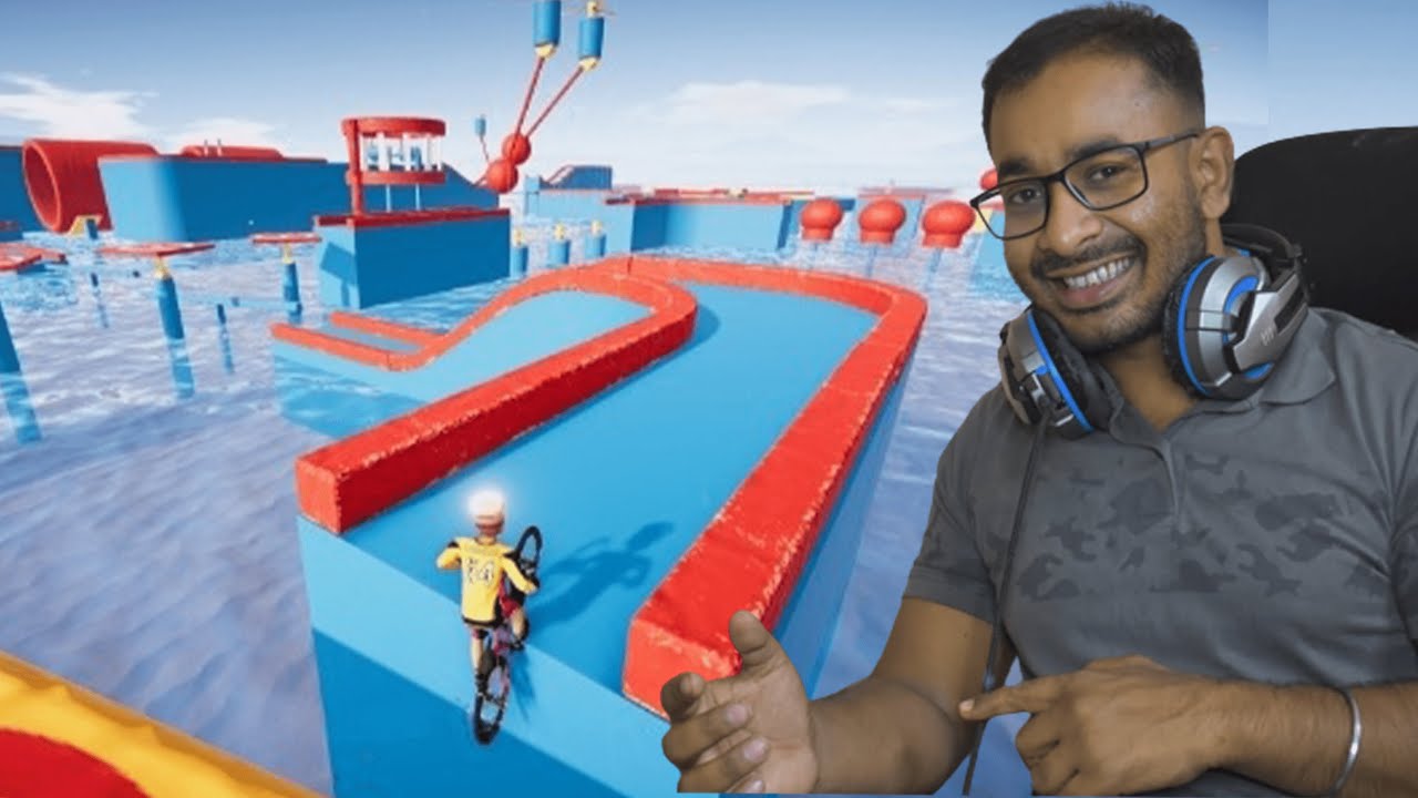 Finally Cycle Stunt Easy For Ganjam | Ganjam Play Descenders Cycle ...