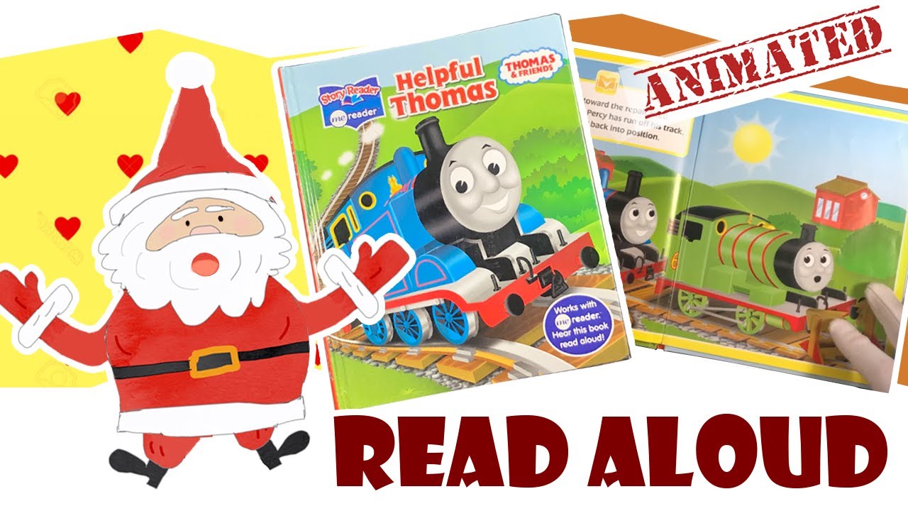 Helpful Thomas | Thomas And Friends | Santa Claus Reads Children's ...