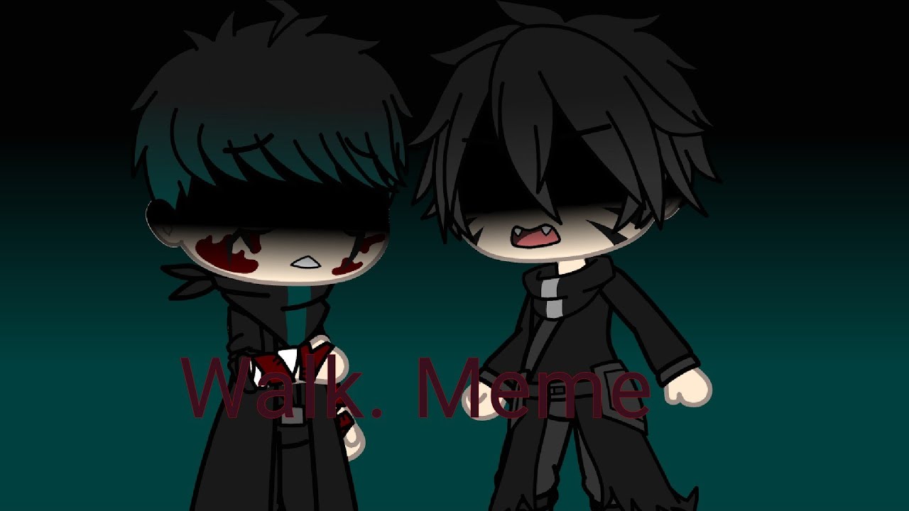 Walk. Meme [Akki Backstory] [Gacha Club Short] - YouTube