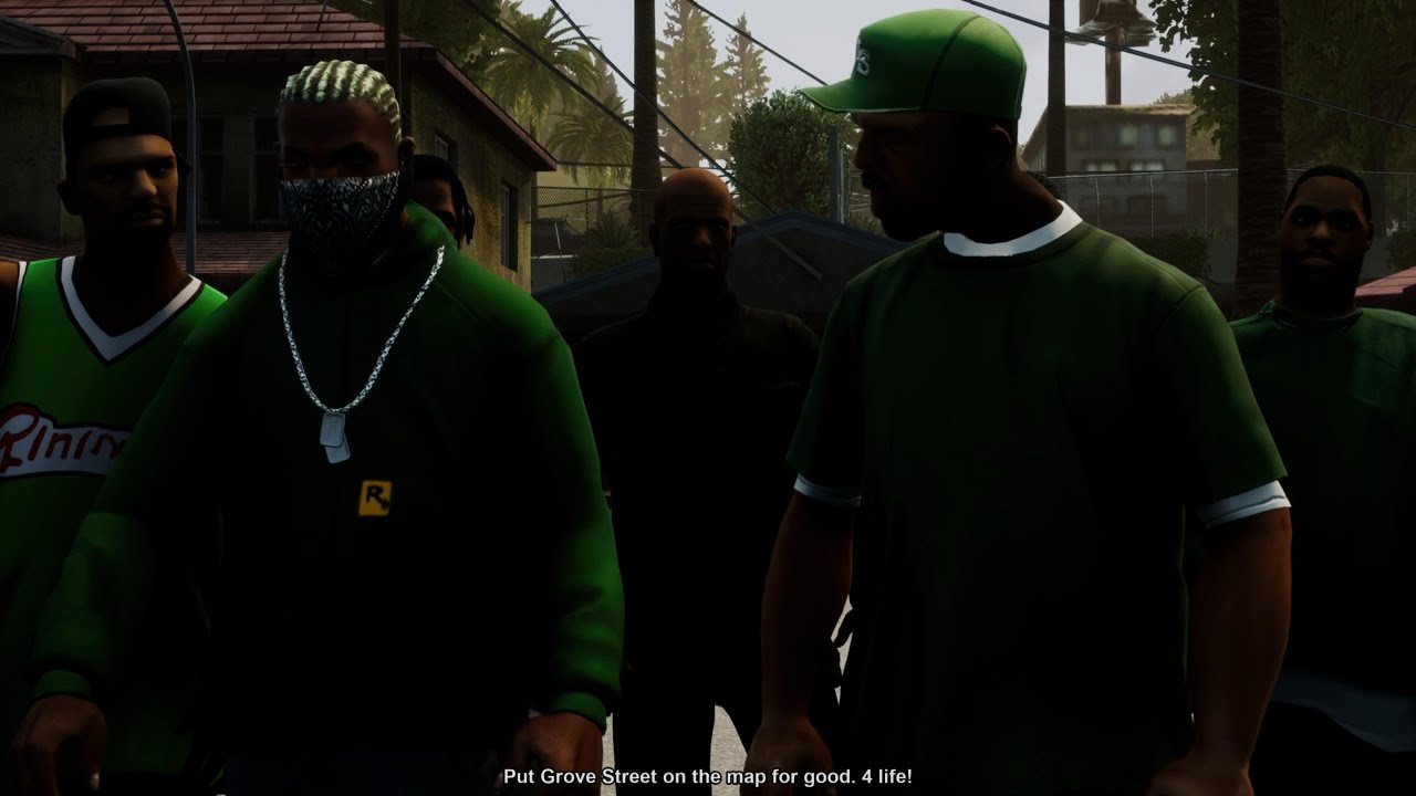 GTA San Andreas Definitive Edition #11 - GROVE STREET 4 LIFE⚜️PS5 ...