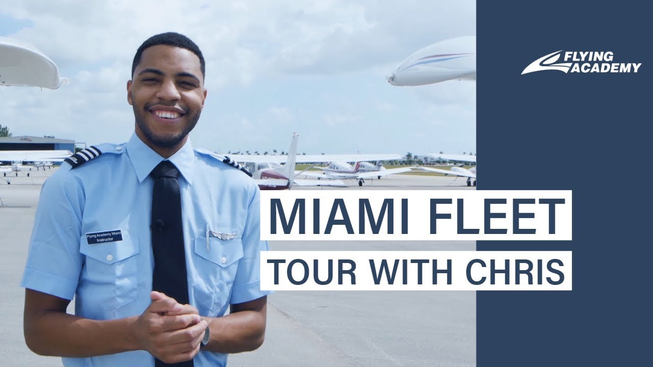 Miami Fleet Tour with Chris, Flying Academy instructor - YouTube