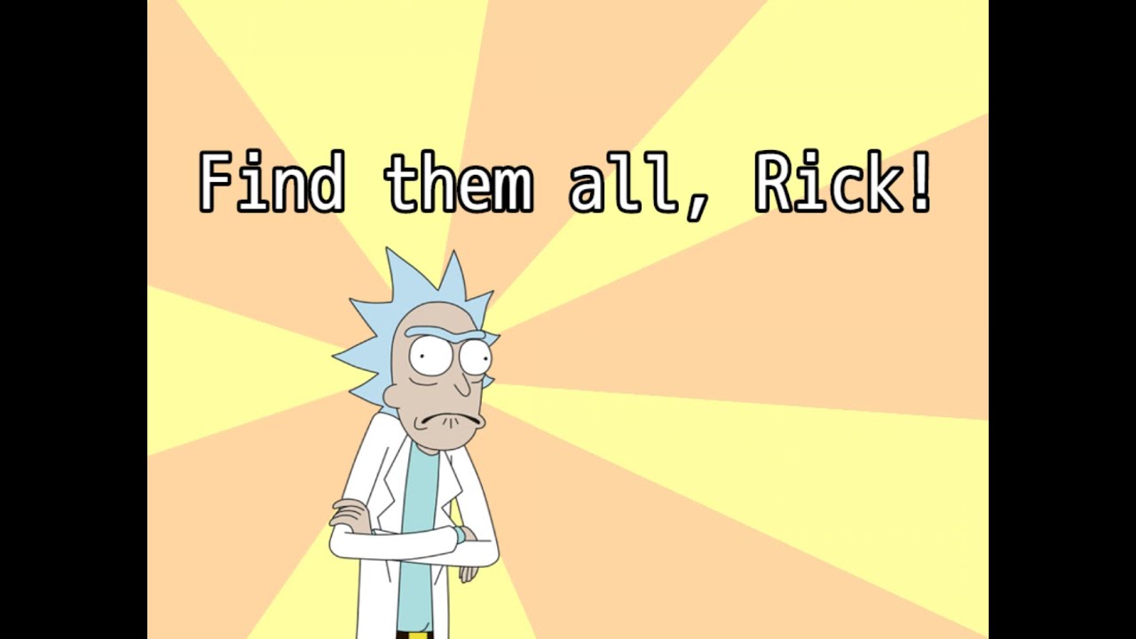 Find them all, Rick! | Game trailer - YouTube