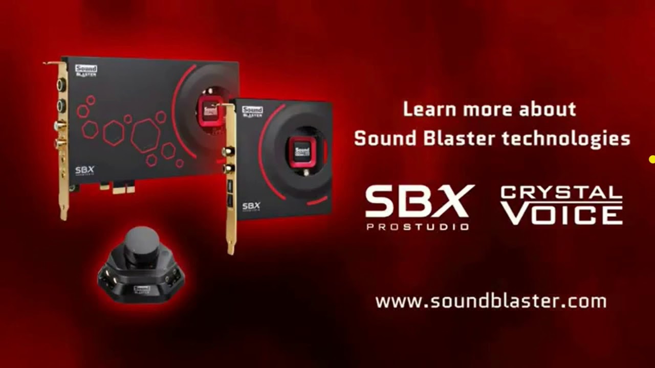 Creative SB1500 Sound Blaster Z SBX PCIE Gaming Sound Card Microphone ...