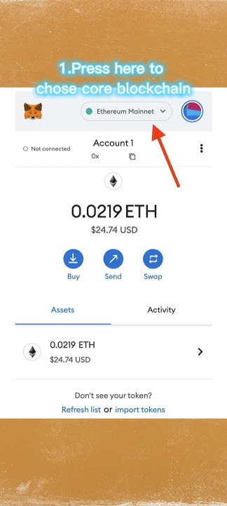 How to add core Blockchain to metamask💡#coredao #metamask #shorts #mainnet #trending - YouTube