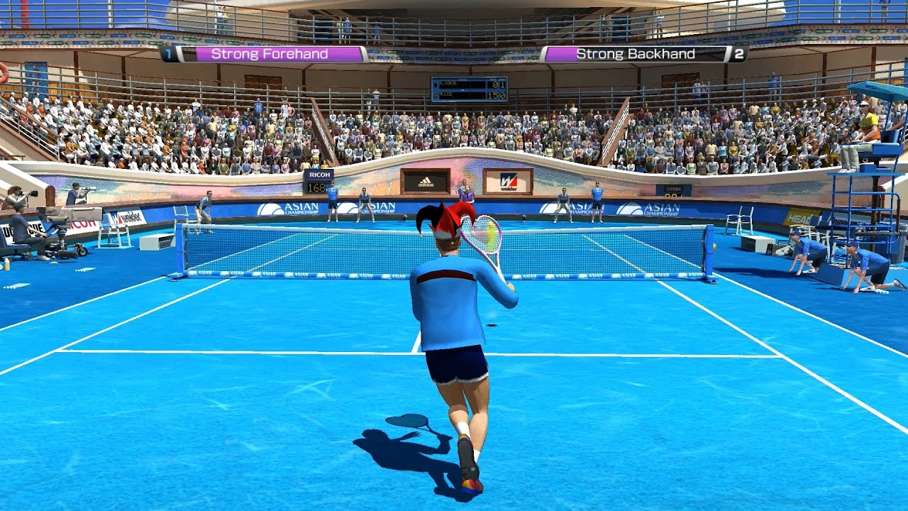 Virtua Tennis 4 - Win At Asian Championship - YouTube