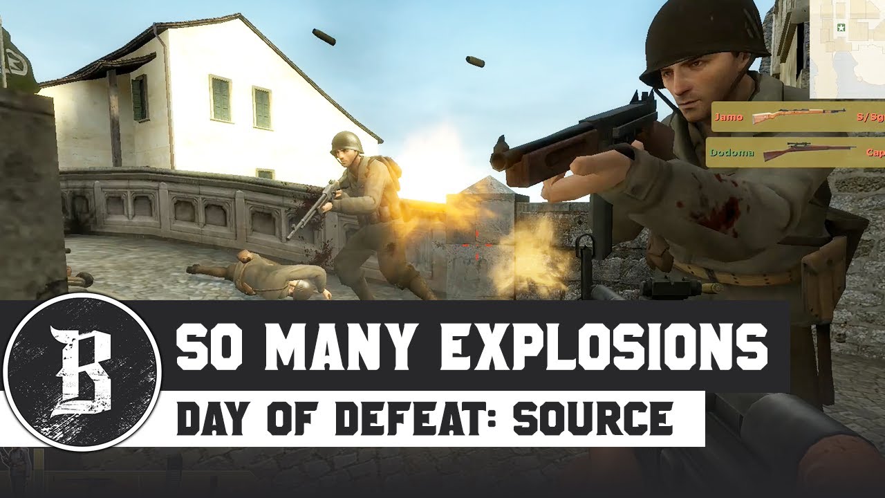 SO MANY EXPLOSIONS! | Day of Defeat: Source Gameplay - YouTube