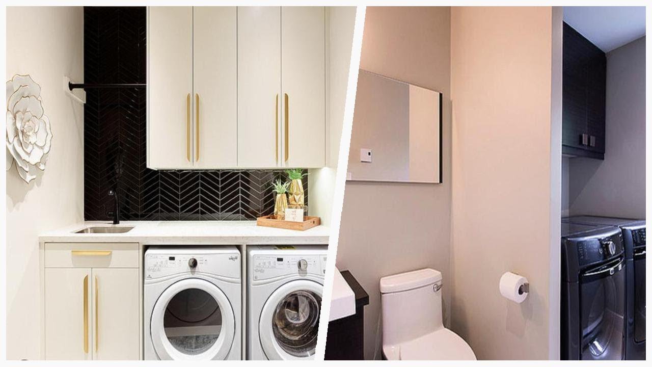 75 Laundry Room With A Single-bowl Sink And A Side-by-side Washer/dryer ...