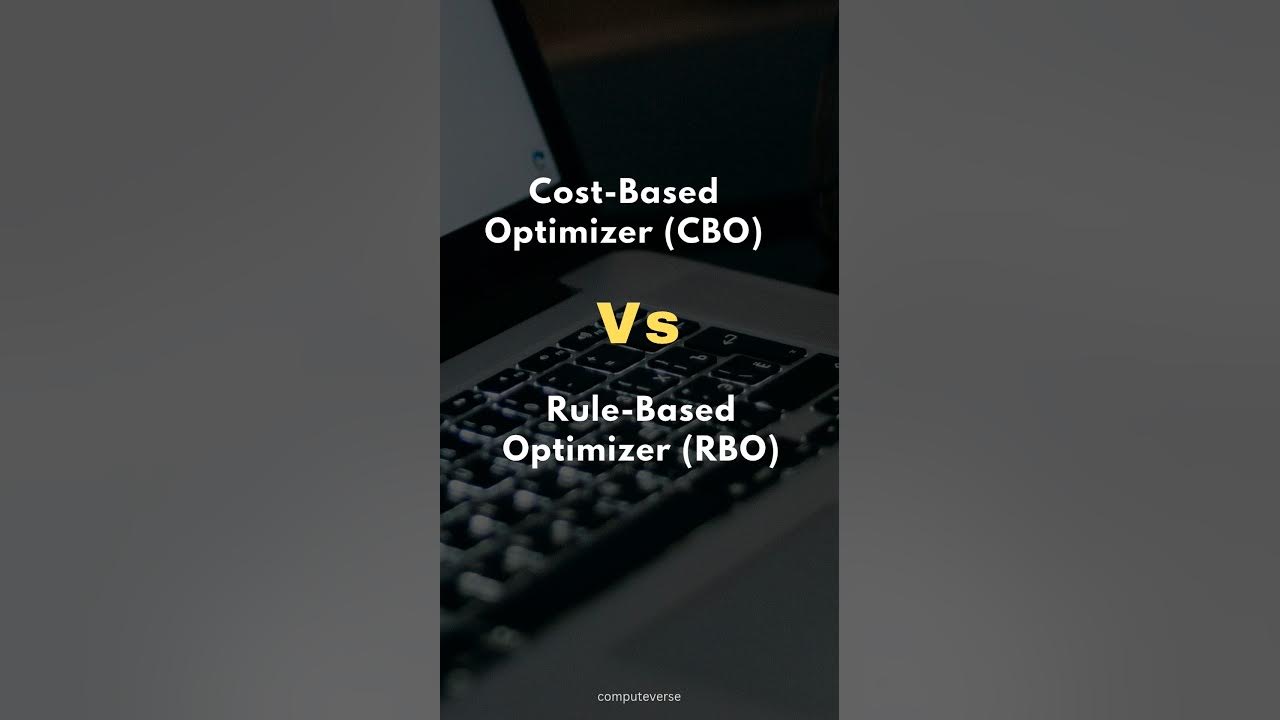 SQL COST-BASED OPTIMIZER vs. RULE-BASED OPTIMIZER ️ - YouTube
