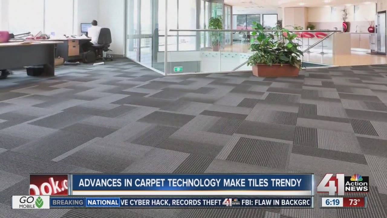 Tips from Toby: Advances in carpet technology makes tiles trendy - YouTube