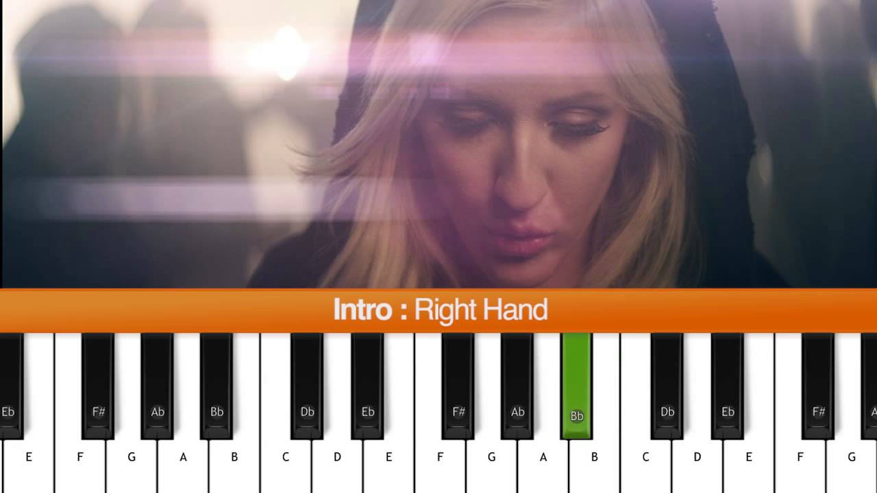 How To Play "Burn" (Ellie Goulding) Piano Tutorial / Chords - YouTube