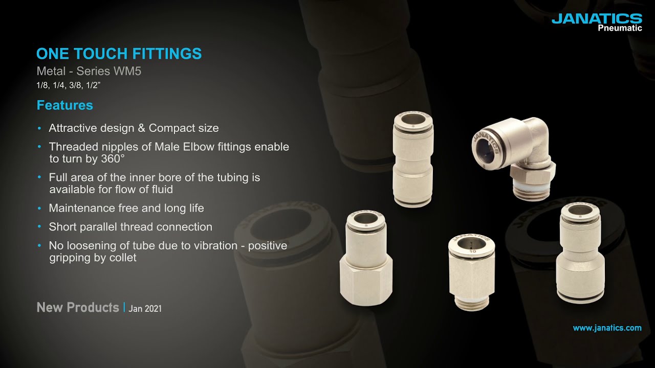 One Touch Fittings | New Product | Jan 2021 - YouTube