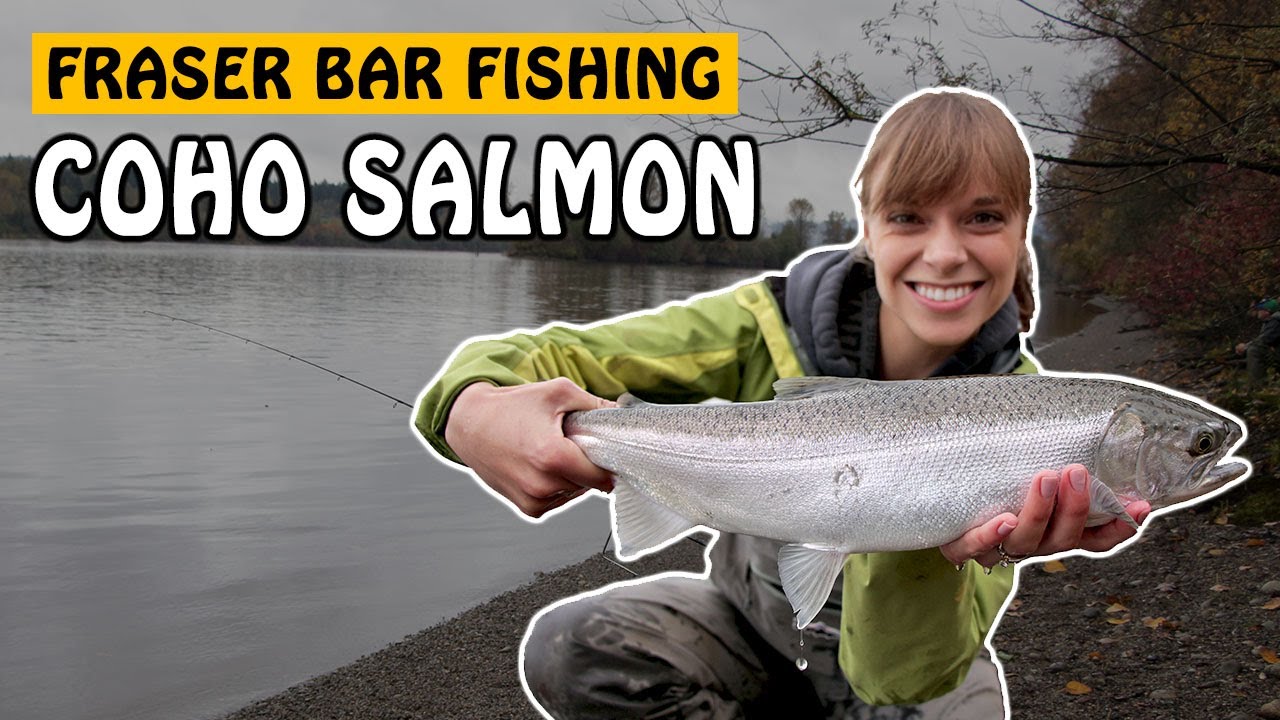 Bar Fishing for Fraser River Coho Salmon | Fishing with Rod - YouTube