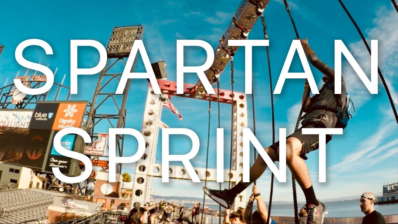 Spartan Stadium Sprint race with GoPro head-mounted 📹 San Francisco ...
