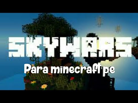 Mapa de skywars para minecraft pe 1.16 - YouTube