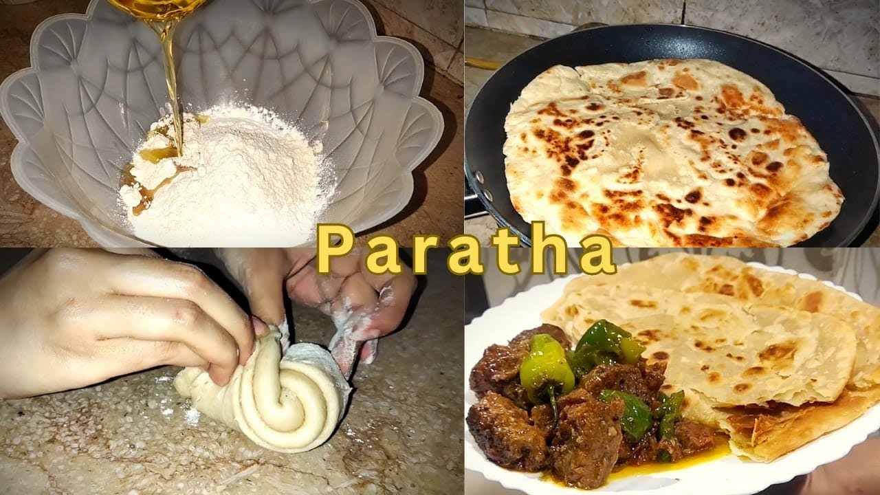 Paratha Recipe Quick and Easy Way || homemade paratha Recipe || soft ...