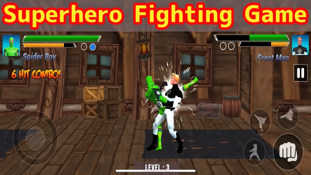 Superhero Fighting Game 【 iOS 】 - YouTube