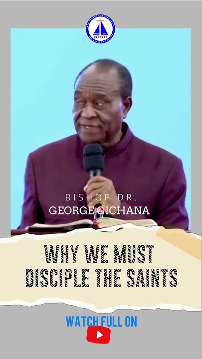 WHY WE MUST DISCIPLE SAINTS. - YouTube