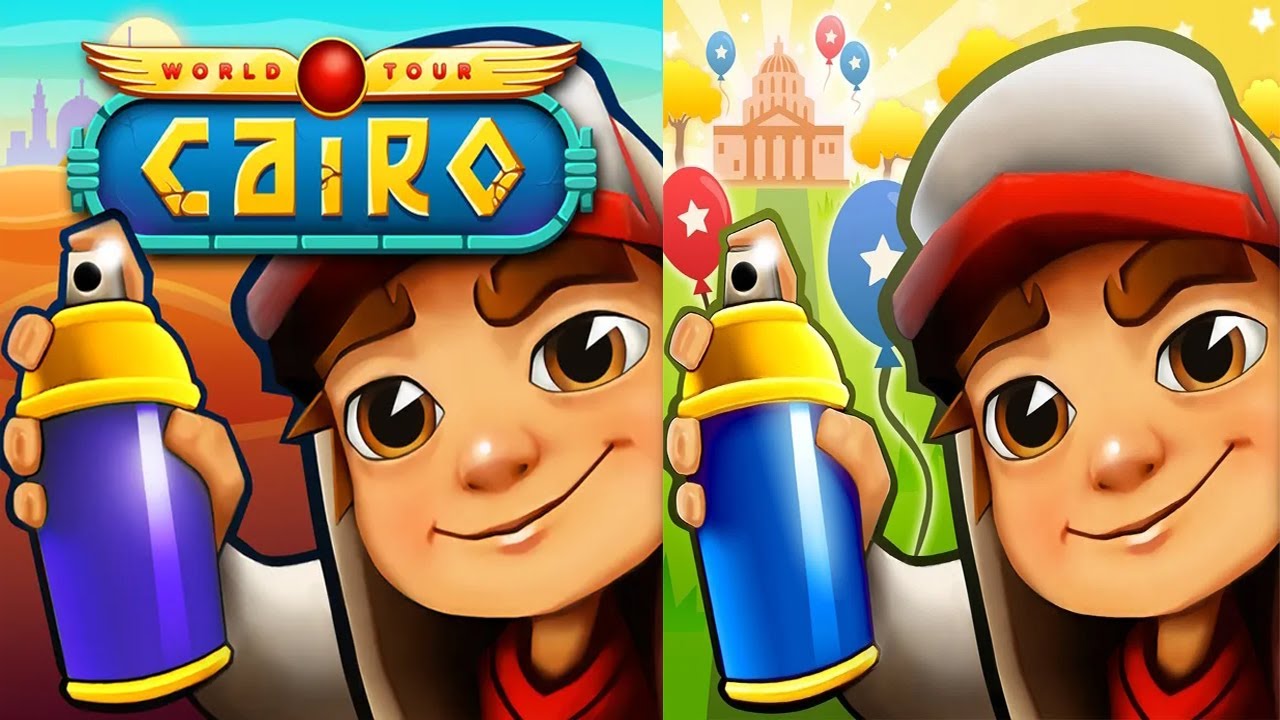 Subway Sufers Cairo 2020 vs Subway Surfers Washington DC - World Tour ...
