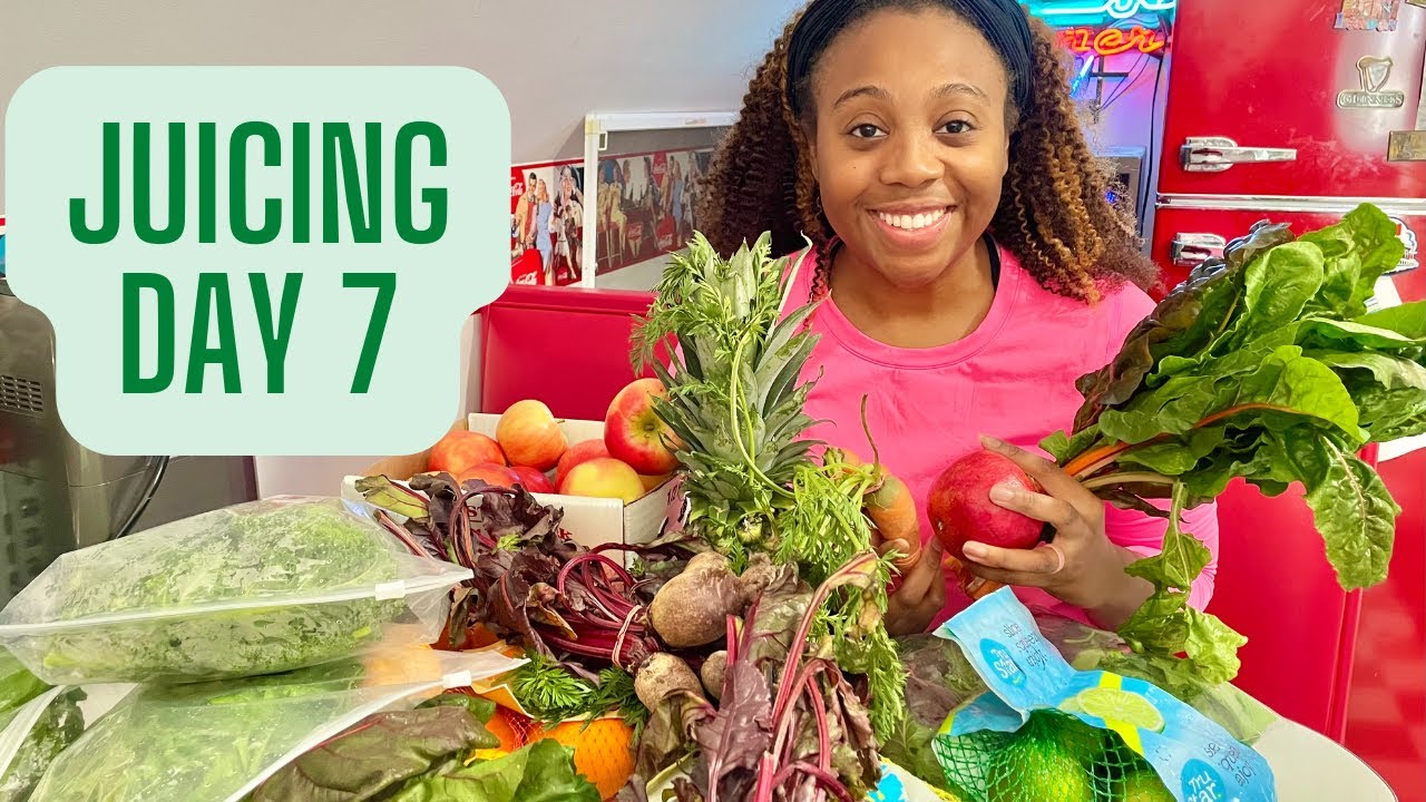 Juicing Day 7 - Farmers' Market Grocery Shopping - YouTube