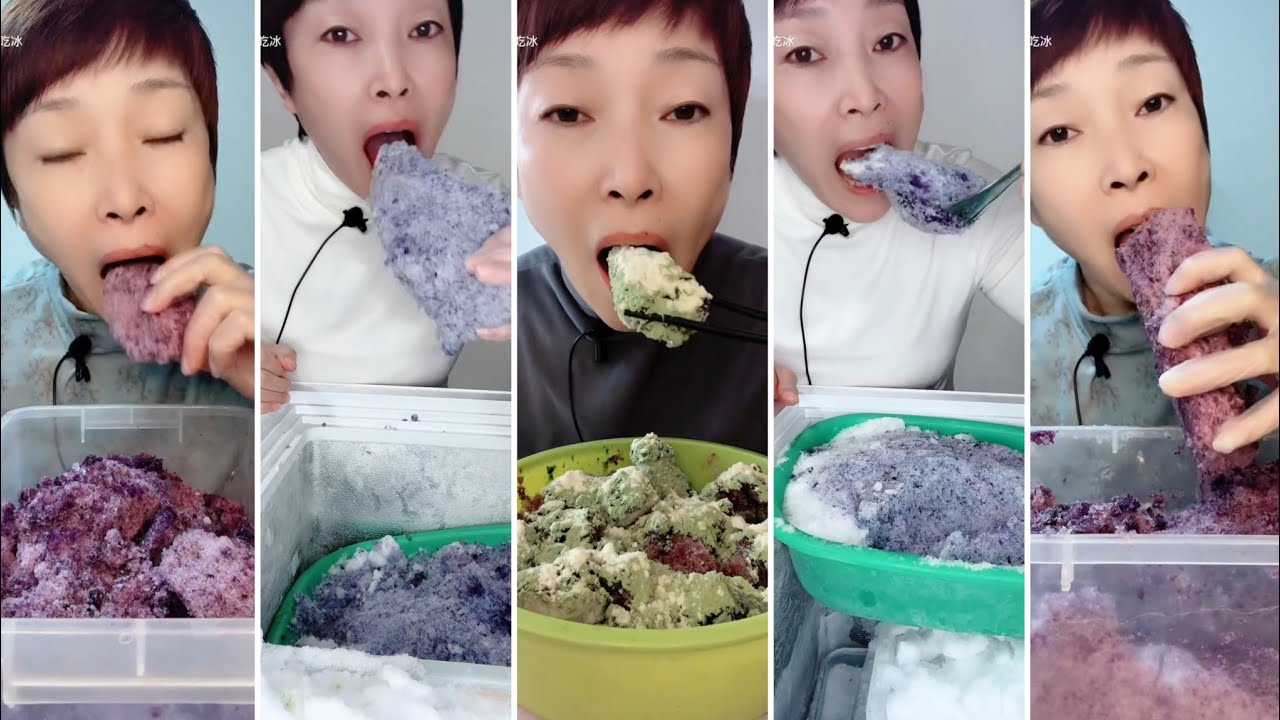 [solo] || only v-70's crunchy ice eating asmr || full video ...