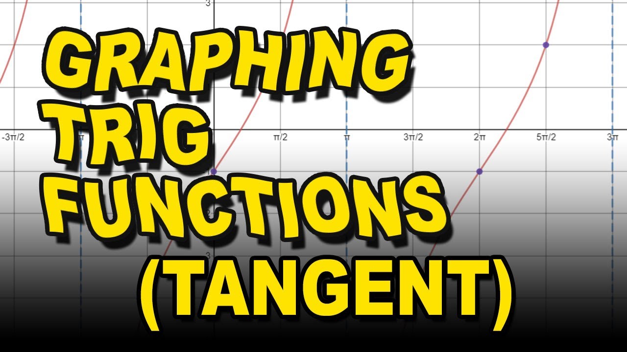 Trigonometry - Graphing Tangent Functions - YouTube