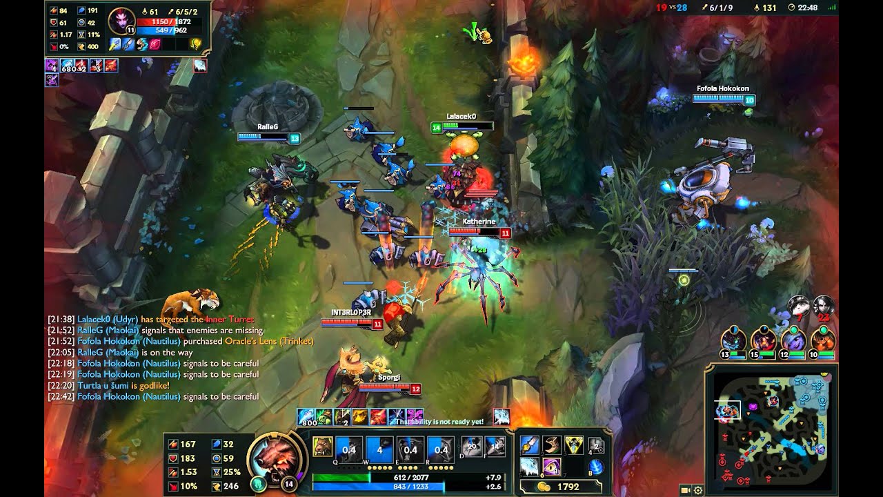 League of Legends Udyr 19-7-17 Jungle gameplay Diamond 2015 - YouTube