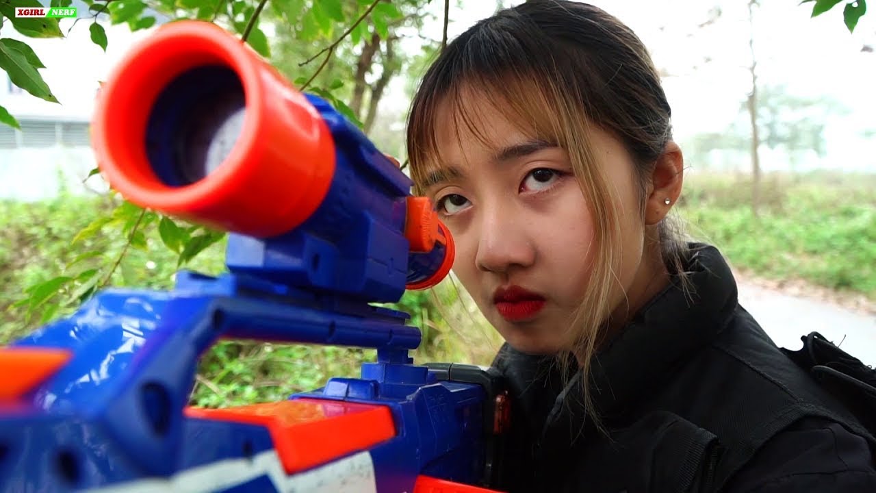 Xgirl Nerf Films: SEAL Cherry's Drive A Car Criminal Group ! The Last Mission Of X Girl Nerf ...