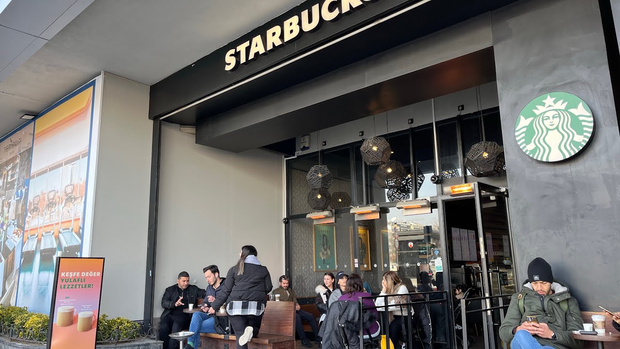 taksim square starbucks | starbucks turkey | taksim square turkey - YouTube