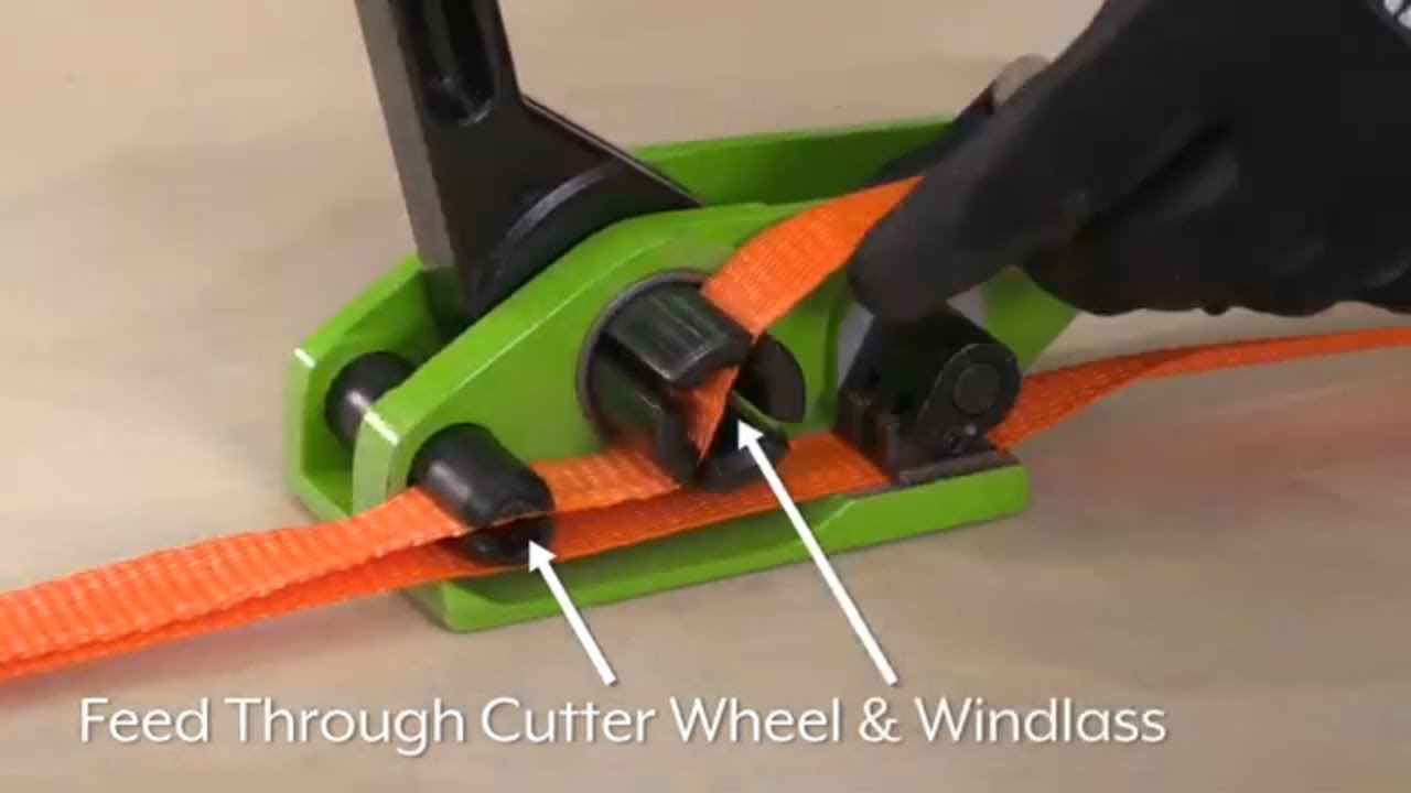 Heavy Duty Poly Cord Strapping - YouTube