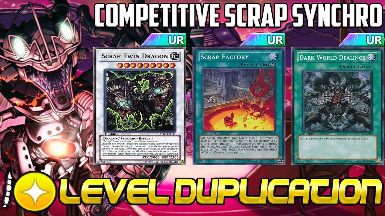 SCRAP SYNCHRO !! Competitive Deck With Scrap Factory | Warriors Unite ...