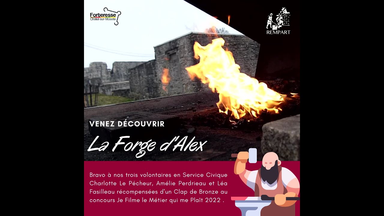 La forge d'Alex - Je filme le métier qui me plait - YouTube