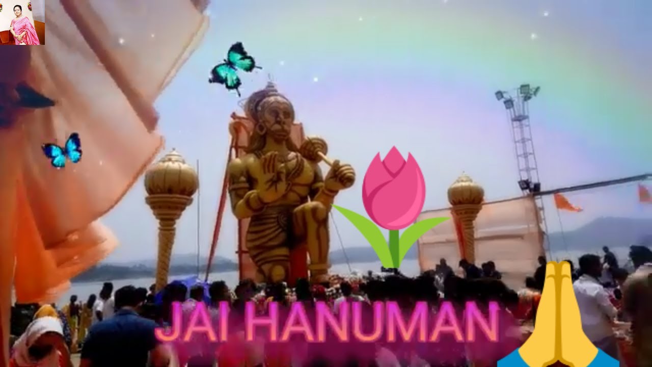 HANUMAN STUTI// INTERNATIONAL HANUMAN JAYANTI//HANUMAN CHALISA PATH ...