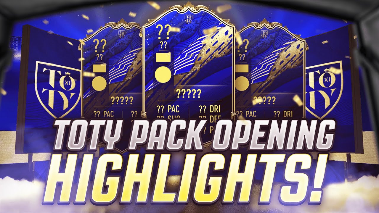 Fifa 20 TOTY Pack Opening Highlights (Best Pack Pulls) - YouTube