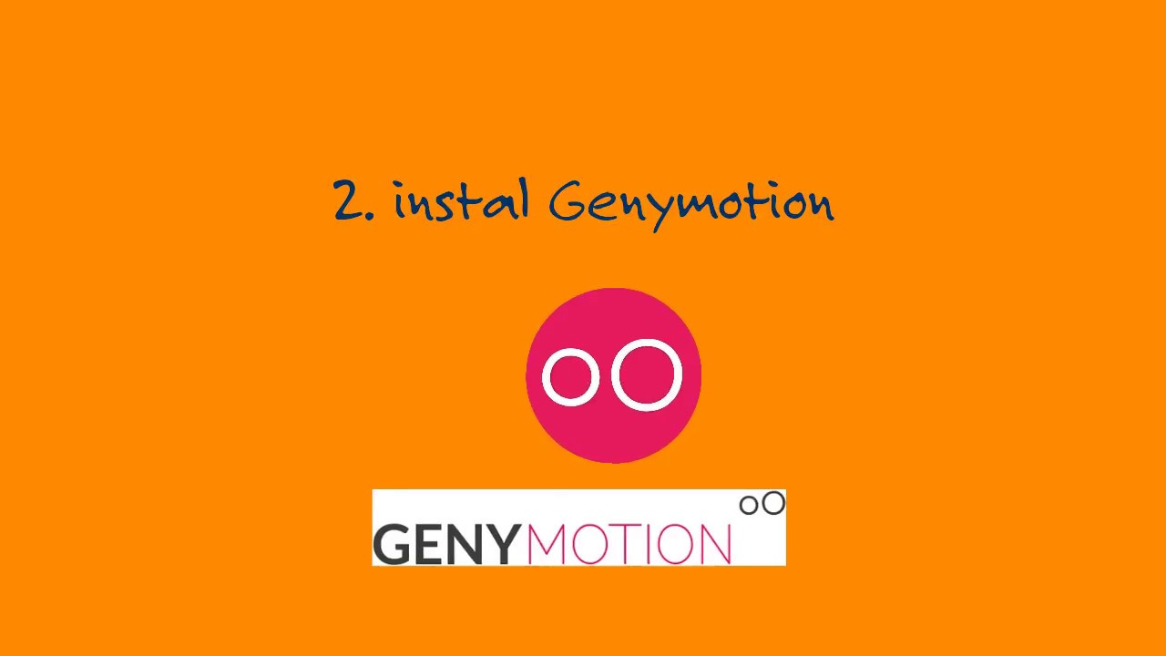 cara instal genymotion di pc - YouTube