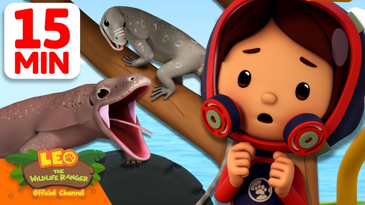 DANGEROUS LIZARDS IN THE JUNGLE! 😱 | Leo the Wildlife Ranger | #animals ...