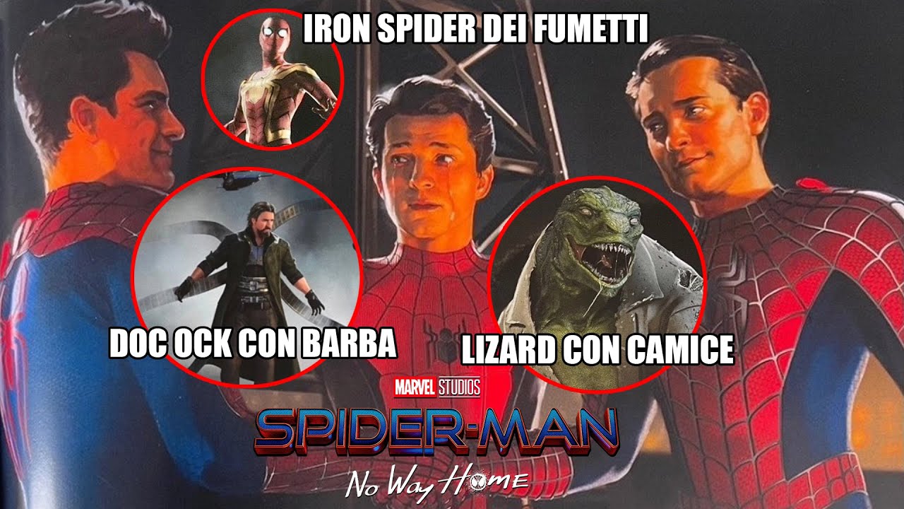Concept di Maguire, Garfield, Holland, Doc Ock, Lizard scartati da ...