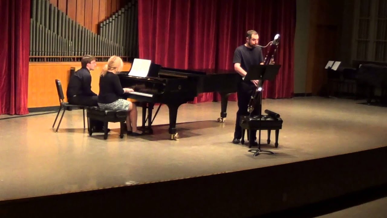 Richard Bobo Contrabassoon Recital - Theme and Var... - YouTube