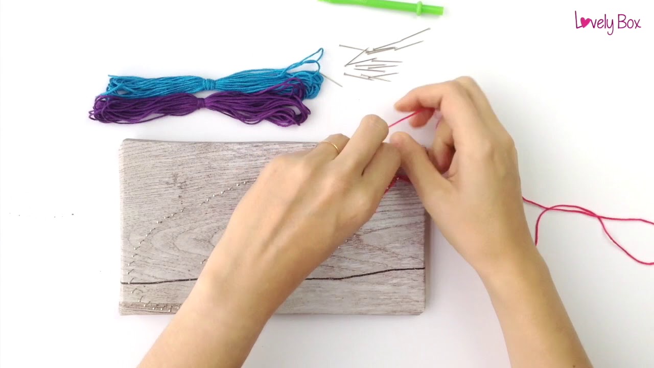 Tuto Brico - Comment Fabriquer Un Tableau En Fil Tendu - Artiste