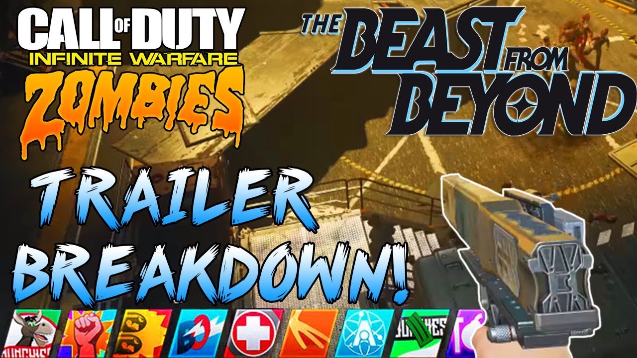 "THE BEAST FROM BEYOND" MAP TRAILER DISCUSSION! INFINITE WARFARE DLC 4 ...