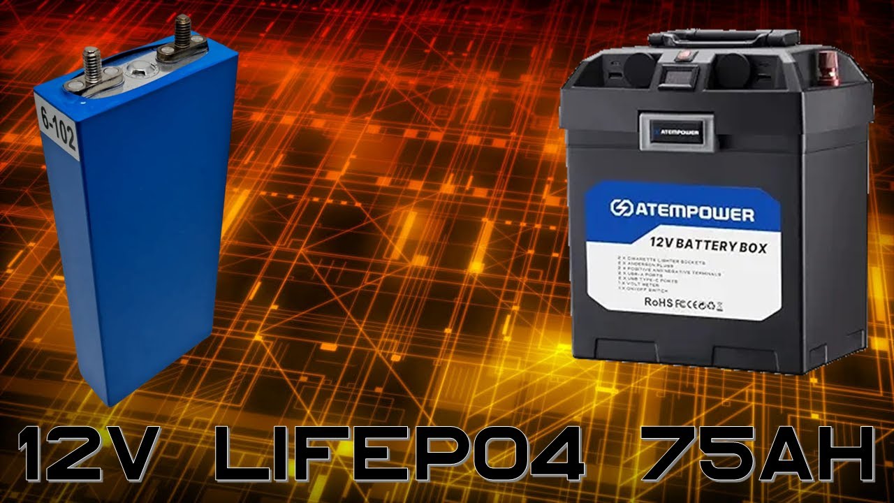 12v Portable Battery (4s3p LifePo4) - YouTube