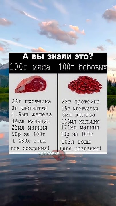 мясо против бобовых #медицина #здоровье #полезныесоветы - YouTube
