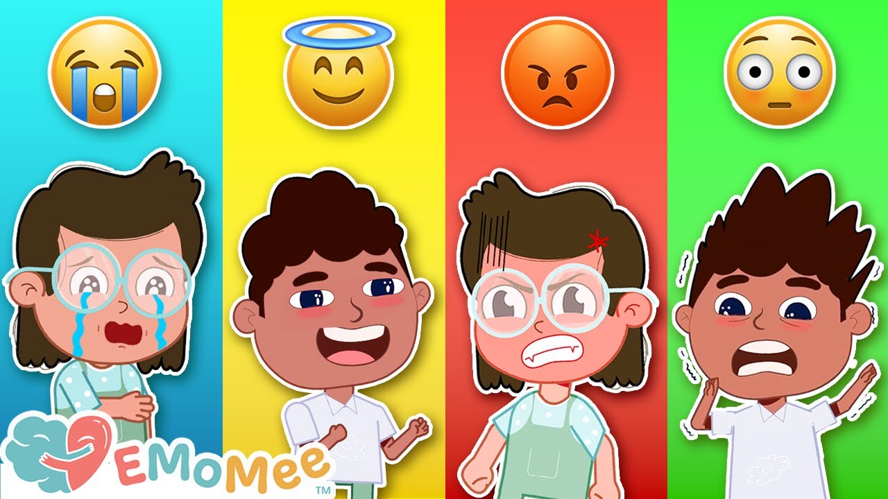 Learn Feelings And Emotions | Social Skills For Kids | Learning Videos ...
