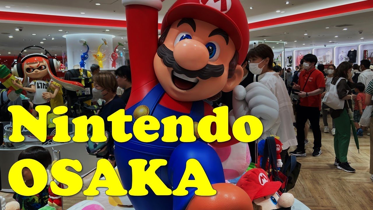 Nintendo OSAKA Introduction | JAPAN VLOG - YouTube