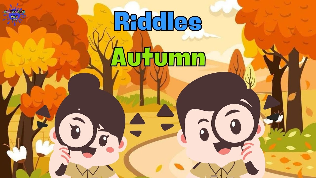 🍁🍂🦔Mimi and Lulu’s Funny Riddles – Hooray for Autumn! 🍁🍂🦔 - YouTube