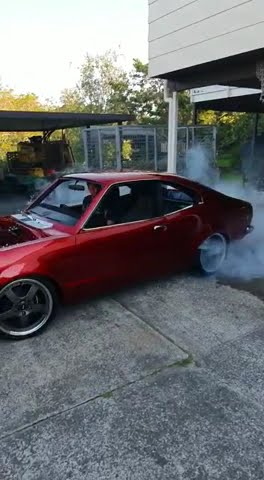 Mazda RX3 13bpp First Skid - YouTube