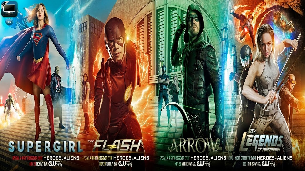 Supergirl | Heroes vs Aliens Trailer HD | Emisiones [Informacion] - YouTube