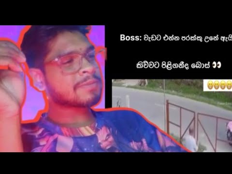 බොස් , මම කියන්නෙ ඇත්ත බොස් 😅 | Very Funny Meme Reaction Sinhala | # ...