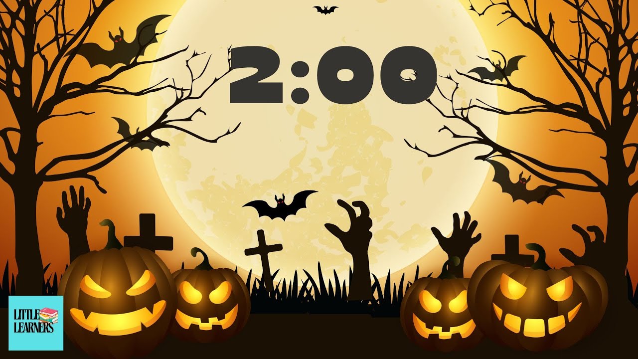 2 Minute Pumpkin Timer with Spooky Music - YouTube