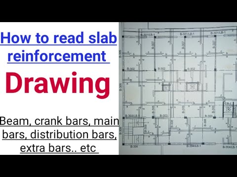 How to read a drawing of slab || Civil Engineers || - YouTube